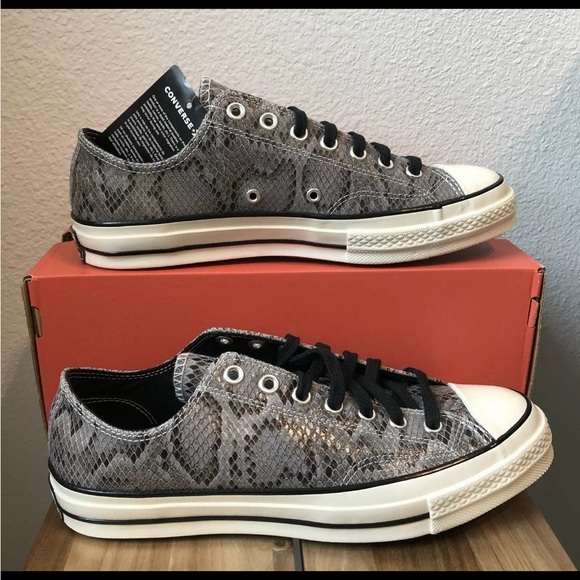 Converse | Shoes | New Converse Chuck 7 Ox Archive Snakes Skin Print ...